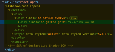 Rendering React App in Shadow DOM with Style Encapsulation and SSR