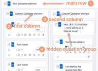 Create a interactive form with conditional logic